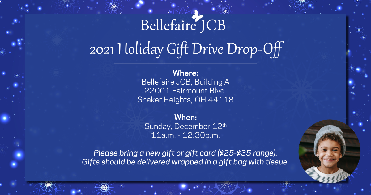 Giving Success Story - Bellefaire JCB Holiday Gift Drive - DonorPoint